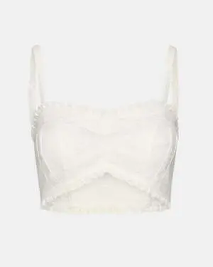 Steve Madden Elisse Top Sleeveless Cropped Tops
