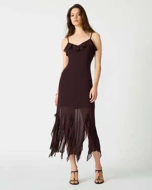 Steve Madden Mariane Dress Sleeveless Mesh Dresses