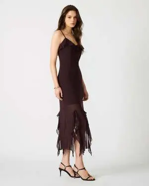 Steve Madden Mariane Dress Sleeveless Mesh Dresses