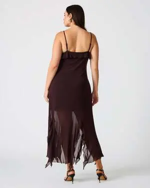 Steve Madden Mariane Dress Sleeveless Mesh Dresses