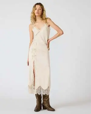 Steve Madden Lissandra Midi Skirt - Ivory