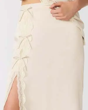 Steve Madden Lissandra Midi Skirt - Ivory