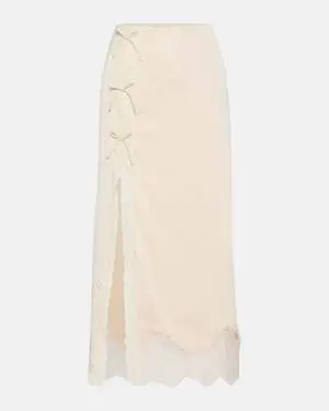 Steve Madden Lissandra Midi Skirt - Ivory