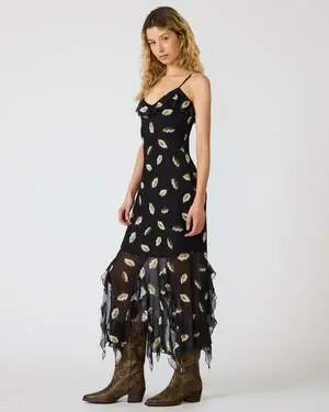 Steve Madden Mariane Dress Sleeveless Mesh Dresses