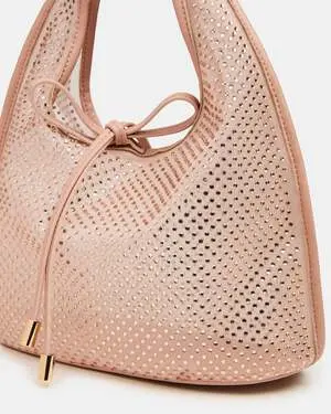 Steve Madden Sheer Rhinestone Embellished Handbag
