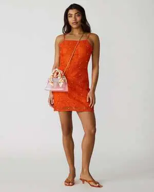 Steve Madden Peach Jelly Bag