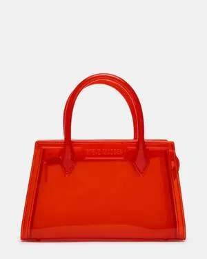Steve Madden Mini Jelly Bag With Top Handle And Chain Strap