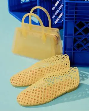 Steve Madden Peach Jelly Bag