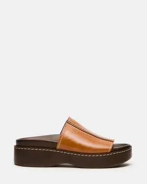 Steve Madden Amity Vintage Mule Sandals - Tan