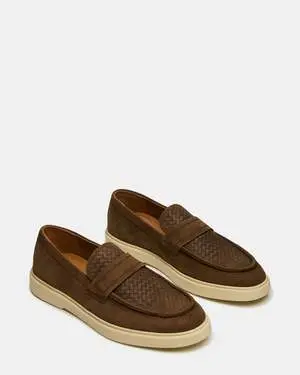 Steve Madden Paul Slip-on Loafers - Brown