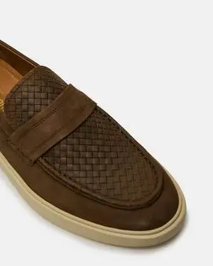 Steve Madden Paul Slip-on Loafers - Brown