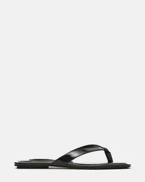 Steve Madden Trella Thong Sandals - Black