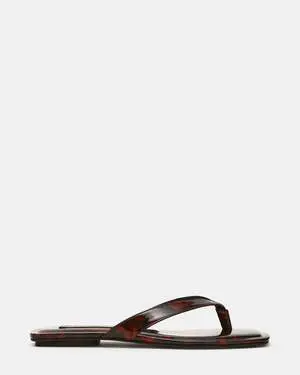 Steve Madden Trella Thong Sandals - Tortoise