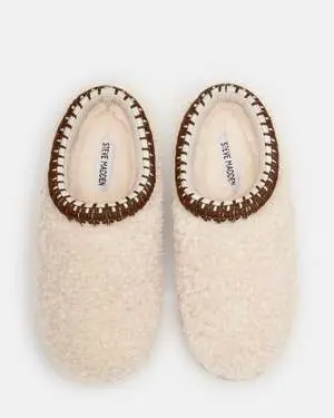 Steve Madden Selena Faux Shearling Slip-on Flats