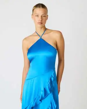 Steve Madden Caspia Dress Blue Sleeveless Dresses