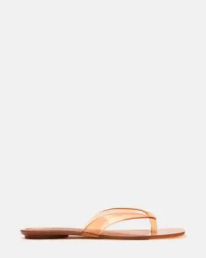 Steve Madden Trella Jelly Thong Sandals - Tan