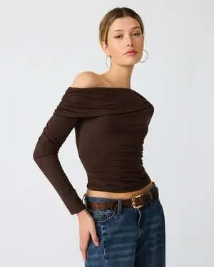 Steve Madden Ryder Knit Top Long Sleeve