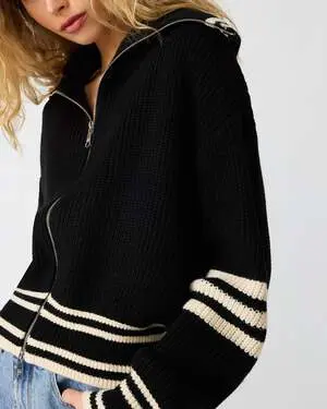 Steve Madden Dara Sweater Long Sleeve Sweaters Tops