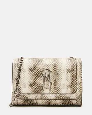 Steve Madden Larisa Python Bag Bone/multi - Bone Multi