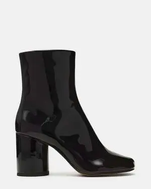 Steve Madden Caro Patent Tabi Block Heel Booties