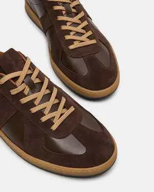 Steve Madden Damar Lace-up Sneakers - Brown