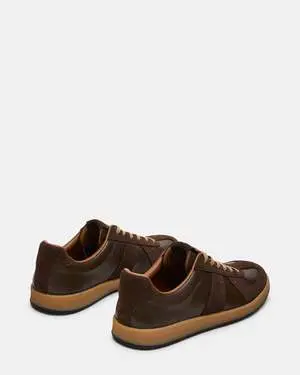 Steve Madden Damar Lace-up Sneakers - Brown