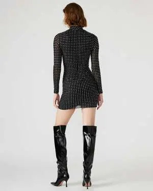 Steve Madden Krista Dress Long Sleeve Mesh Dresses
