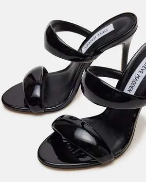 Steve Madden Saturn Mule Stiletto Heel - Black