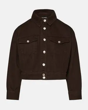 Steve Madden Dove Jacket Long Sleeve Button Up Jackets & Coats