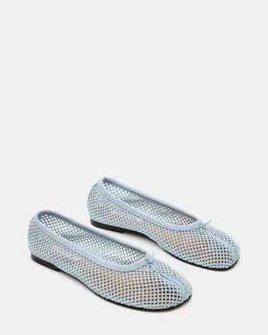 Steve Madden Calico Mesh Flats - Light Blue
