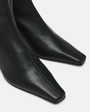Steve Madden Tapered Square Toe Ankle Booties