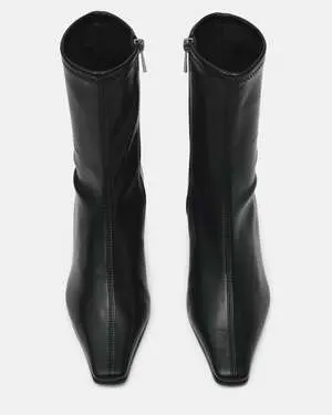 Steve Madden Tapered Square Toe Ankle Booties