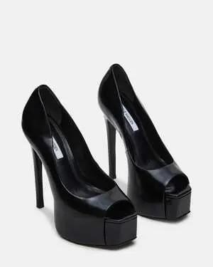 Steve Madden Stelan Platform Stiletto Heels - Black