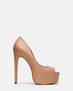 Steve Madden Steve Madden Stelan Platform Stilettos Tan