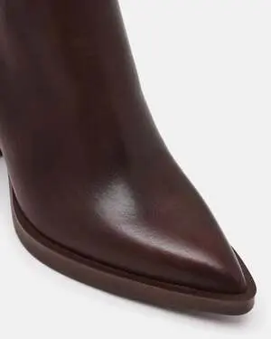 Steve Madden Harden Pointed Toe Block Heel Ankle Booties