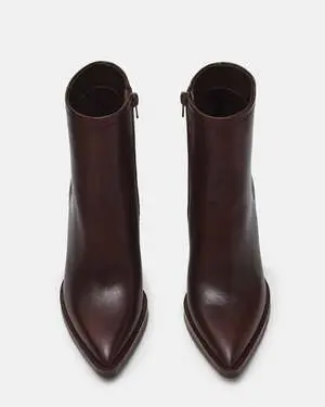 Steve Madden Harden Pointed Toe Block Heel Ankle Booties