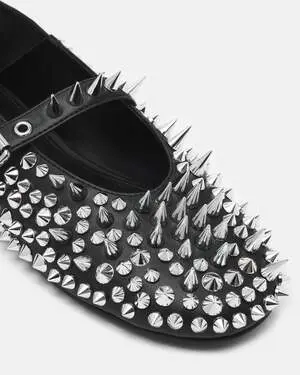 Steve Madden Drax Embellished Mary Jane Ballet Flats