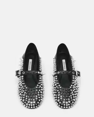 Steve Madden Drax Embellished Mary Jane Ballet Flats