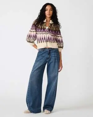Steve Madden Adley Sweater Long Sleeve Sweaters Tops
