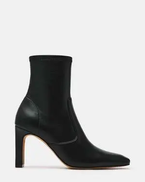 Steve Madden Lyrica Block Heel Booties - Black