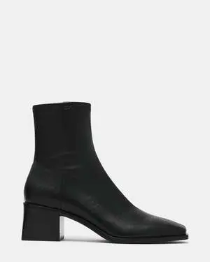 Steve Madden Eralyn Block Heel Booties - Black