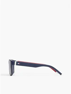 Tommy Hilfiger Sporty Rectangular Frame Sunglasses