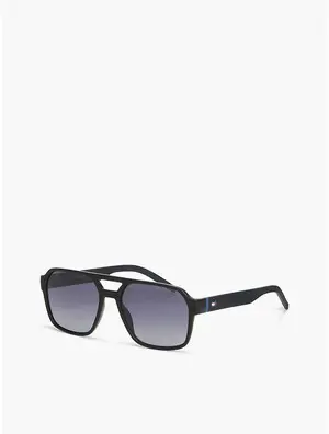 Tommy Hilfiger Sporty Navigator Frame Sunglasses - Black