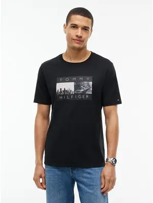 Tommy Hilfiger Pattern T-shirts For Men