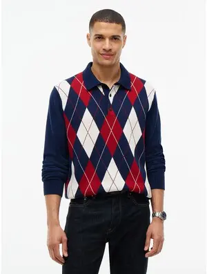 Tommy Hilfiger Argyle Sweater Polo