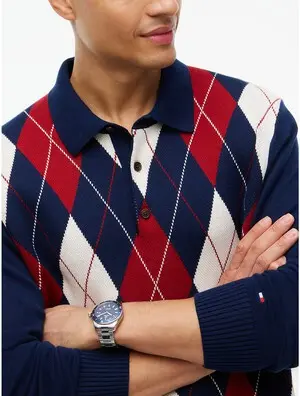 Tommy Hilfiger Argyle Sweater Polo