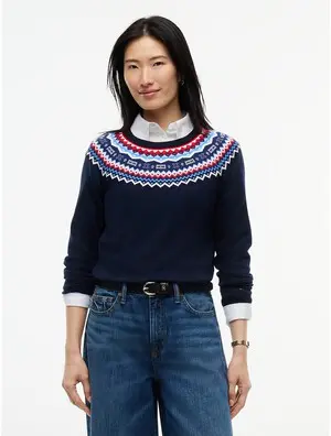 Tommy Hilfiger Fair Isle Crewneck Sweater