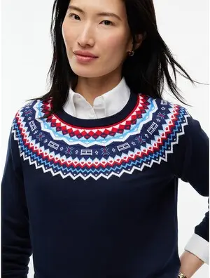 Tommy Hilfiger Fair Isle Crewneck Sweater
