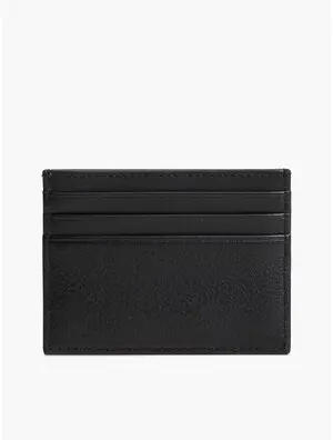 Tommy Hilfiger Pebbled Leather Card Holder