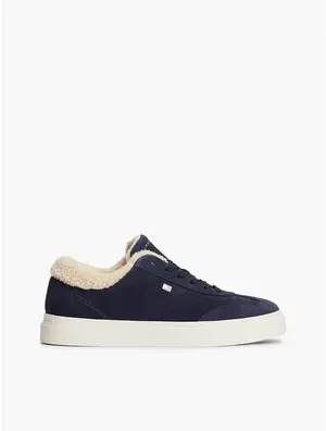 Tommy Hilfiger Fleece-lined Suede Cupsole Sneaker